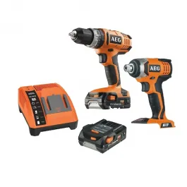 AEG JP18S2LI-152B - fúrógép erőcsomag (18 V, BSB18G2+BSS18C)