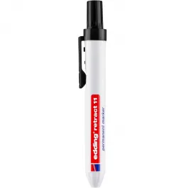 EDDING RETRACT 11 - permanent marker (fekete)