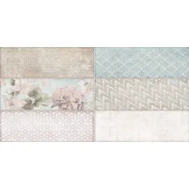 EGE TILE JARDIN - dekorcsempe (patchwork, 30x60cm, 1,08m2)