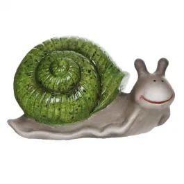 HOUSE OF SEASONS - kerti dekorfigura (csiga, 19cm, 2féle)