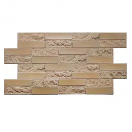 UNIC - falburkoló panel (980x490x3mm, mészkőtégla)