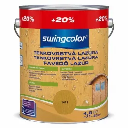 SWINGCOLOR - favédő lazúr - fenyő 4,8L