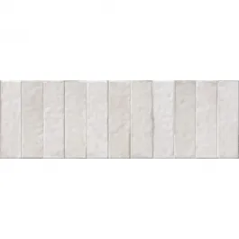 LUMINA BLOCK PERLA WHITE Falicsempe (fehér, 24.4x74.4cm, 1.09m2)
