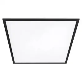 TWEEN LIGHT - LED-panel (59,5x59,5x5cm, 33W, fekete)