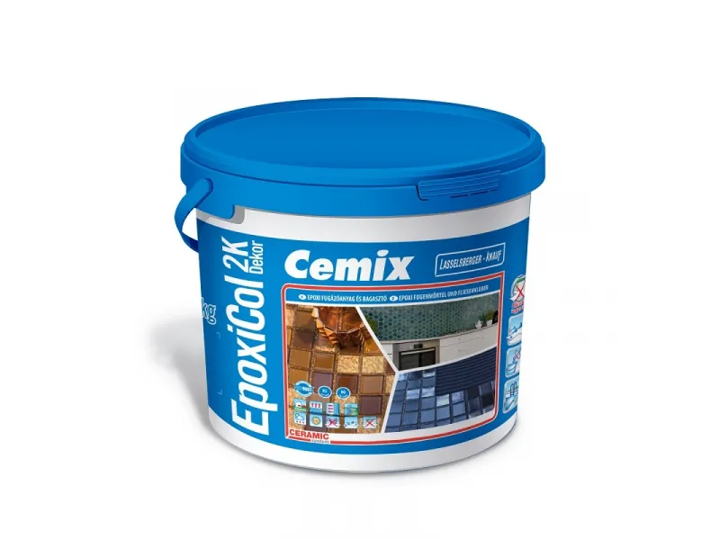CEMIX EPOXYCOL 2K DEKOR - flexibilis fugázó (7kg, barna)