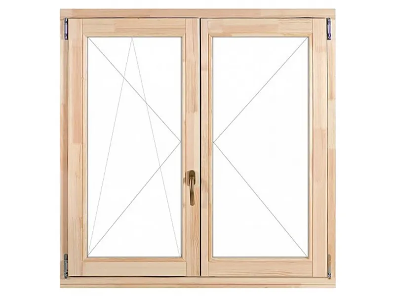 Fa ablak - 120x120 KFNY-BNY (bal)