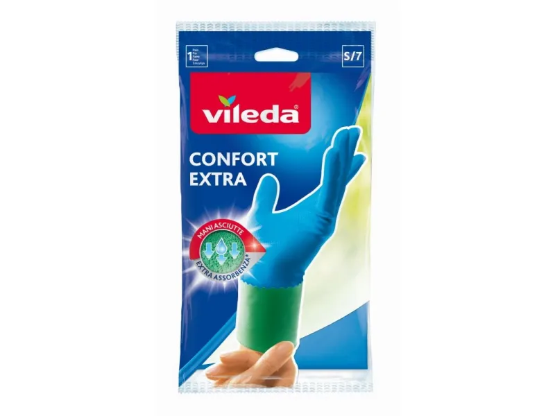VILEDA CONFORT EXTRA - gumikesztyű (S)