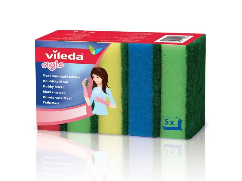 VILEDA STYLE MAXI - mosogatószivacs (5db)