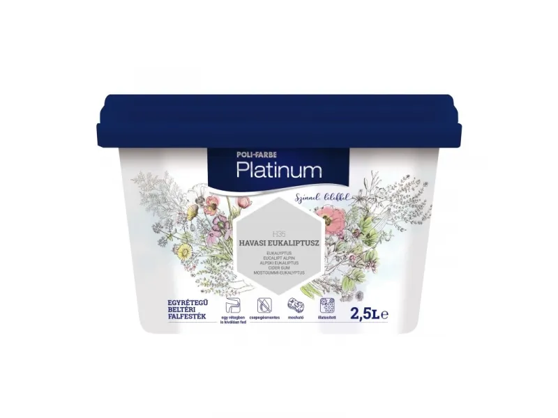 POLI-FARBE PLATINUM - beltéri festék - havasi eukaliptusz 2,5L