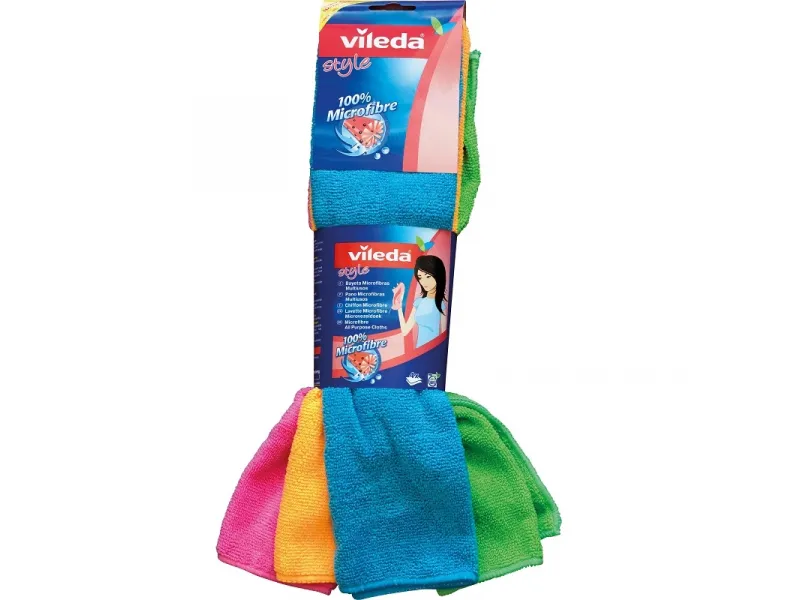 VILEDA STYLE - mikroszálas törlőkendő (4db)