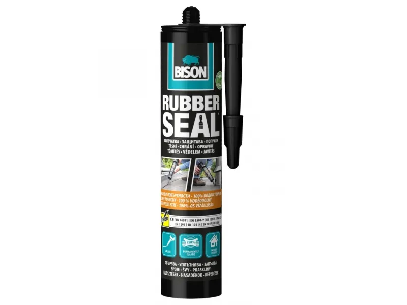 BISON Folyékony vízszigetelő RUBBER SEAL (310ml)